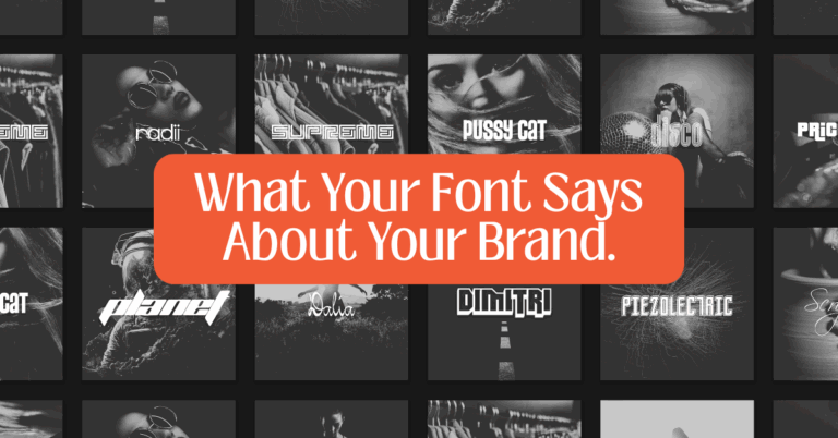 What Your Font Says About Your Brand - Red Media Solutions